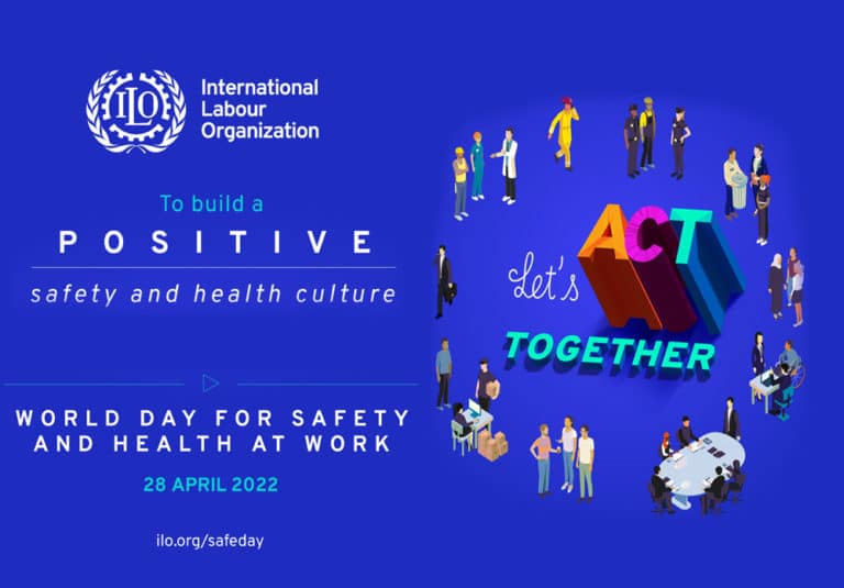 WORLD DAY FOR SAFETY AND HEALTH AT WORK 2021